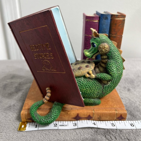 Other | Dragon Bedtime Stories Randal Spangler Dragling Bookend 1 ...